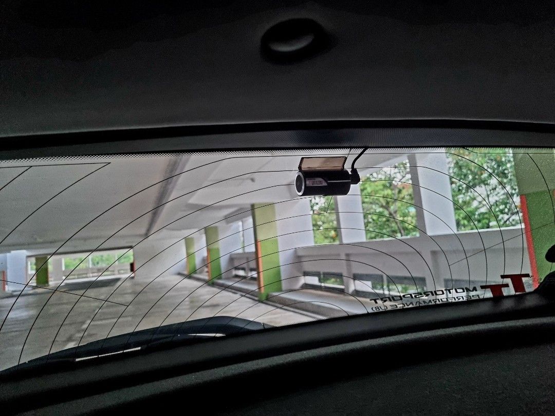 Iroad 2 channel dashcam installed on BMW 1 series F20, Car Accessories, Accessories on Carousell
