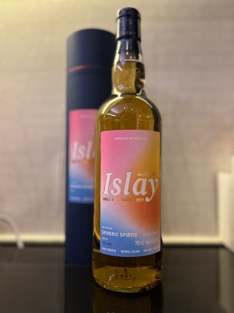 Islay 25yo Spheric Spirits (Ardbeg) Whisky, 嘢食 & 嘢飲, 酒精飲料 - Carousell