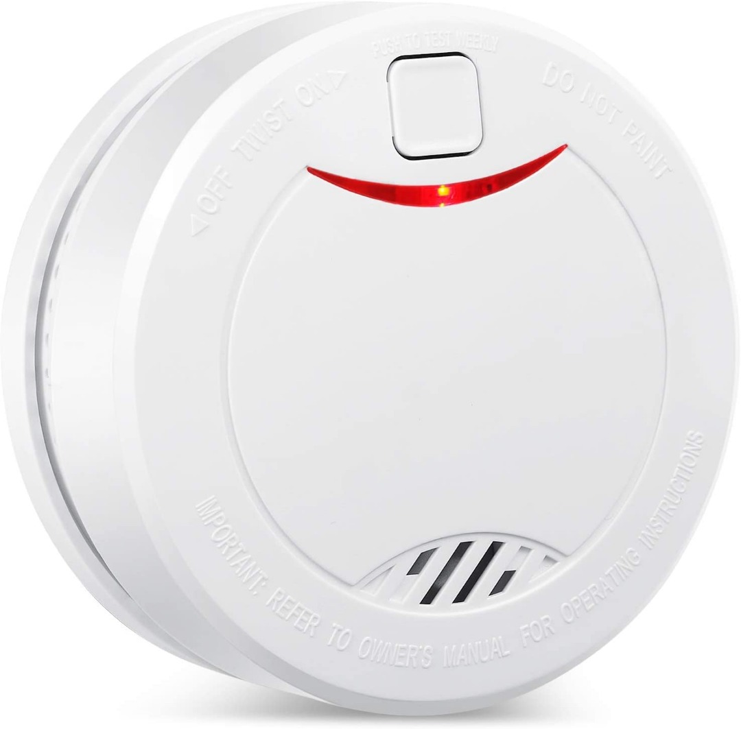 [J428] 3Pack HEIMAN Smoke Alarm,10-Year Battery Fire Alarm Smoke ...