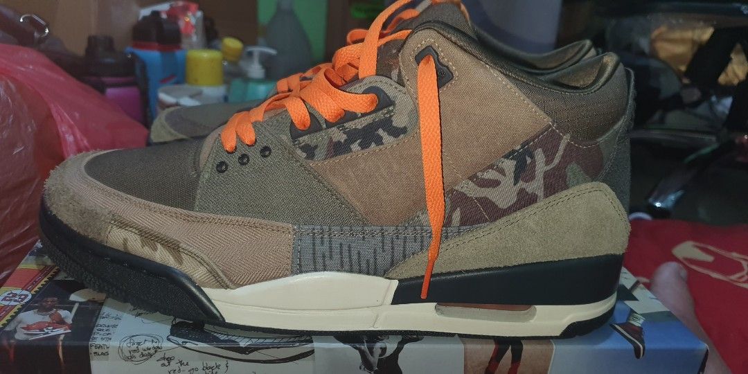 jordan 3 patch work, Men's Fashion, Footwear, Sneakers on Carousell