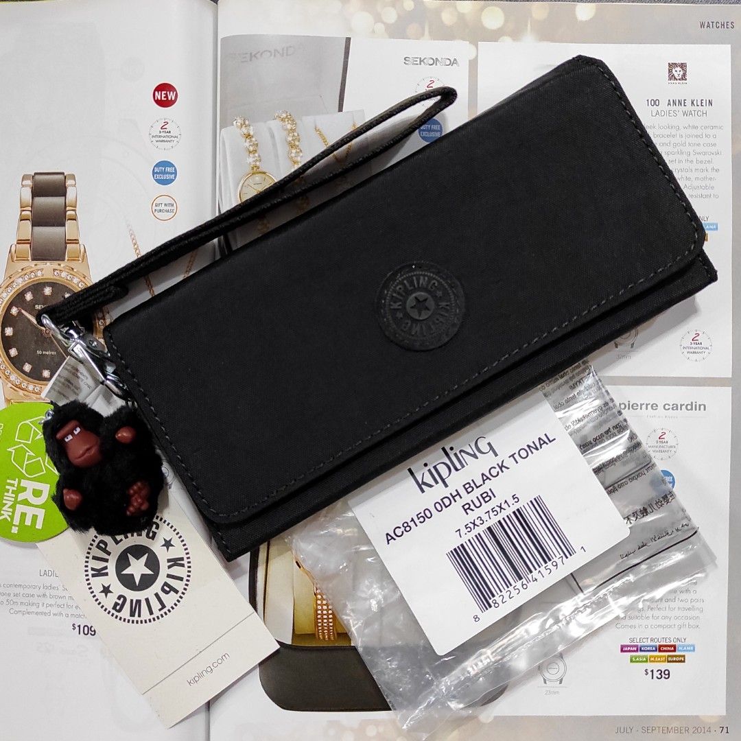 Kipling Rubi Large Wristlet Wallet, Women's Fashion, Bags & Wallets ...