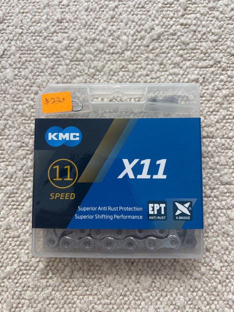KMC X11 EPT anti-rust chain, Sports Equipment, Bicycles & Parts, Parts ...