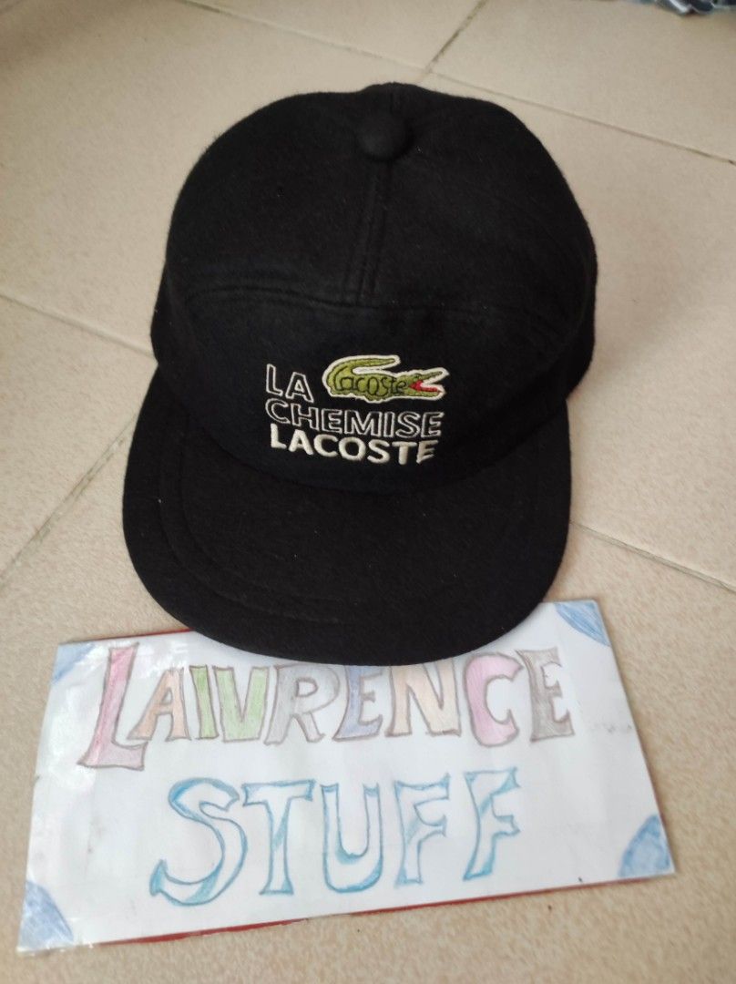 Lacoste chemise 5panel cap ...750!, Men's Fashion, Watches ...