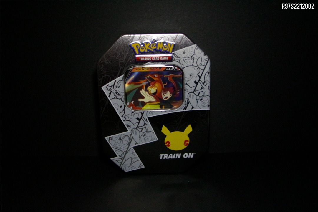 Lance's Charizard V SWSH133 with Celebrations Small Tin (Pokemon ...