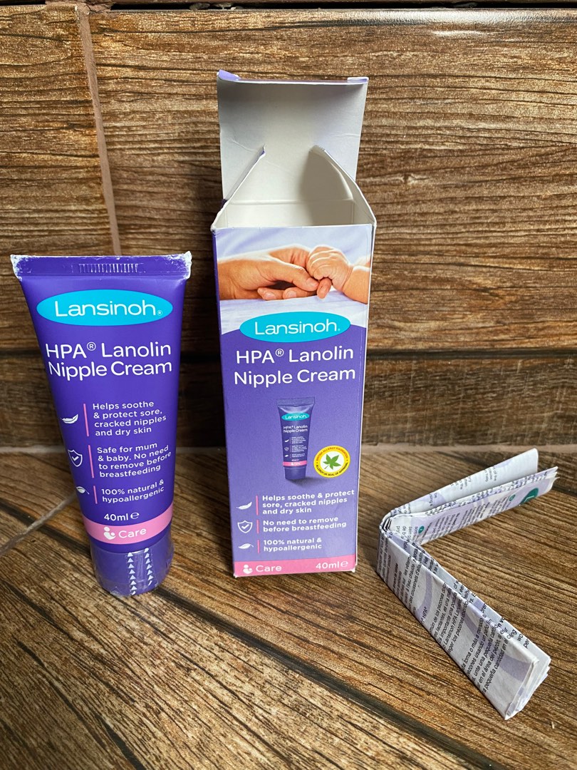 Lansinoh Lanolin Nipple Cream 40 ML, Women's Fashion, Maternity wear on ...