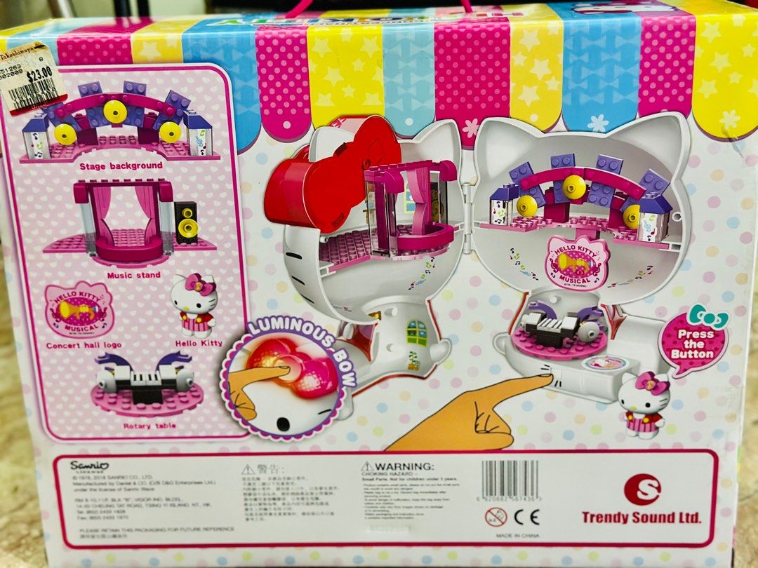 Lego light up Hello Kitty, Hobbies & Toys, Toys & Games on Carousell