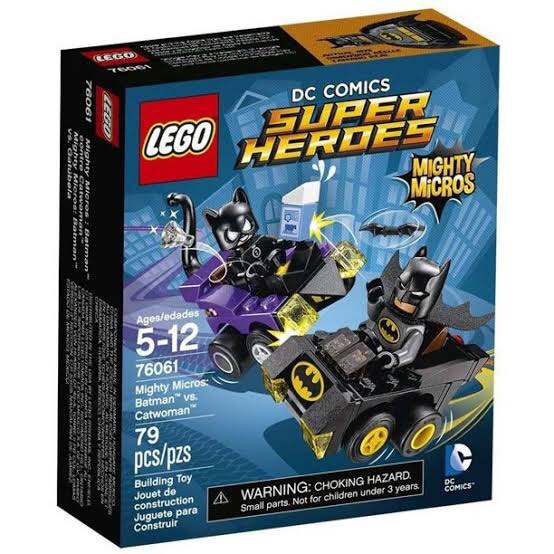 LEGO SUPER HEROES : Mighty Micro Batman vs Catwoman, Toys ...