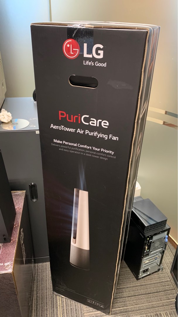 LG PuriCare AeroTower, 家庭電器, 空氣清新機及抽濕機 - Carousell
