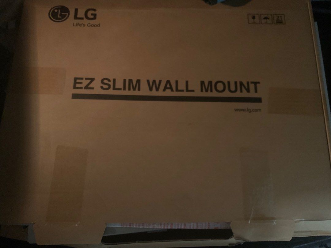 LG EZ Slim Adjustable TV Wall Bracket Mount, TV & Home Appliances, TV ...
