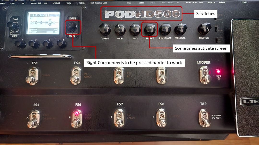 Line 6 Dream Rig - DT25 Tube Guitar Amplifier with POD HD500 (FOC) and ...