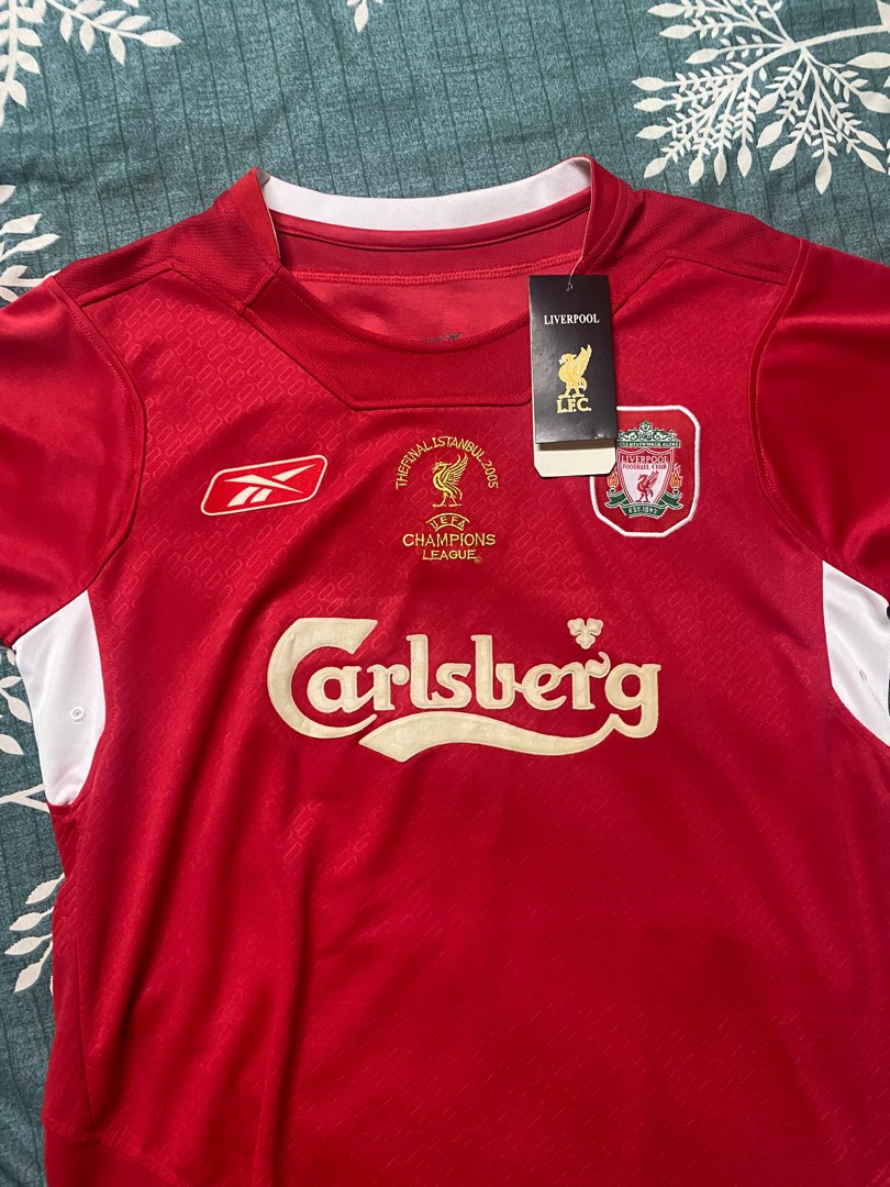Liverpool Retro Jersey, Men's Fashion, Activewear on Carousell