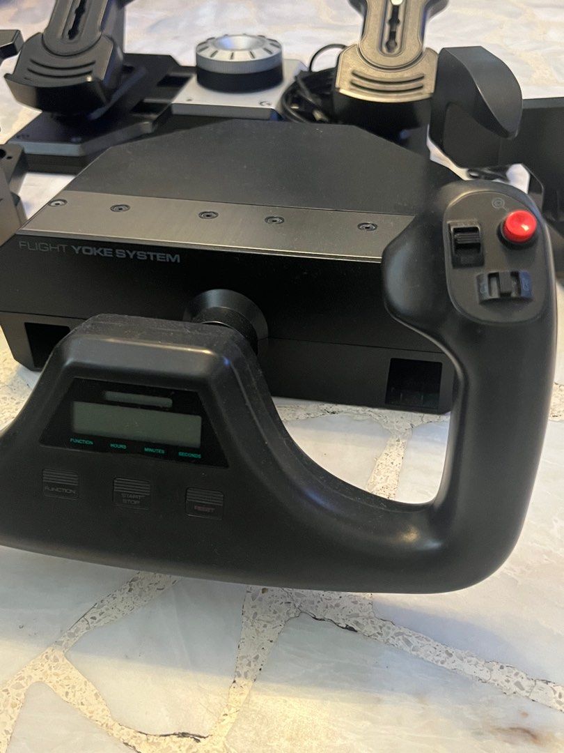 Logitech Flight Simulator Set (yoke, rudder, throttle), Computers ...