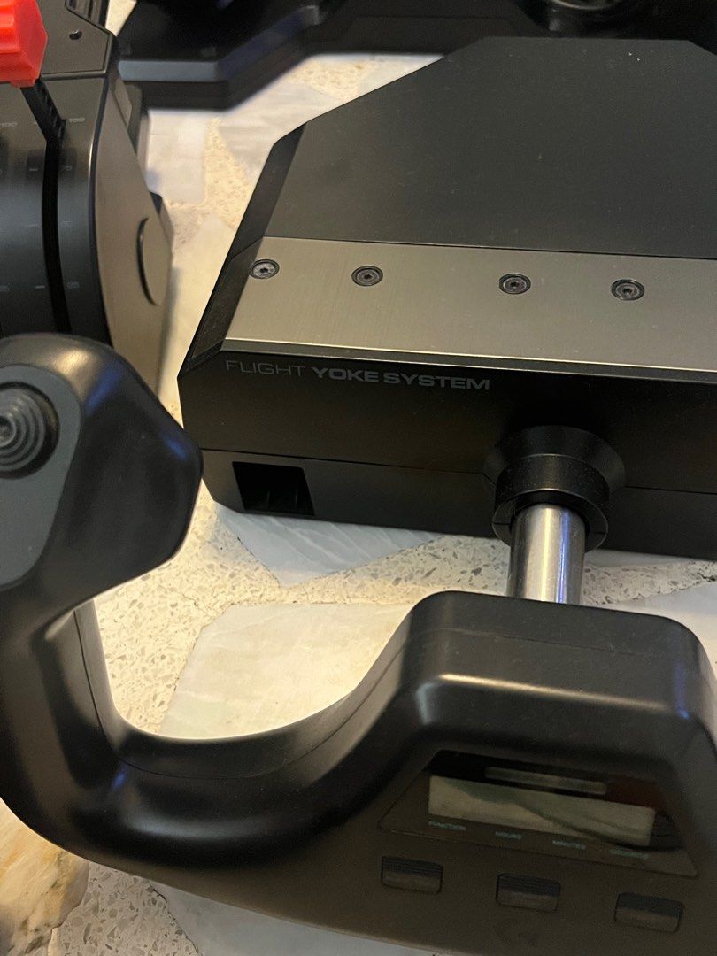Logitech Flight Simulator Set (yoke, rudder, throttle), Computers ...