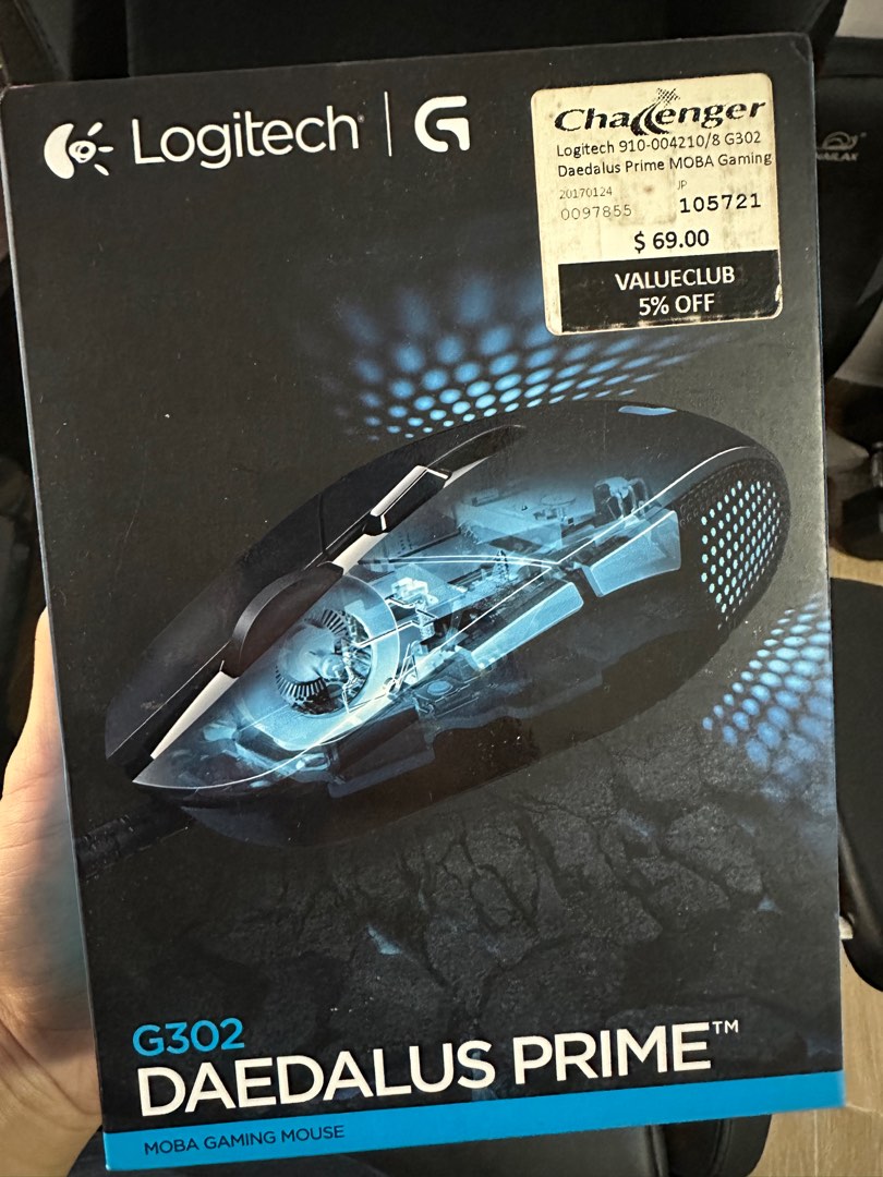Logitech G302 Daedalus Prime Gaming Mouse, Computers & Tech, Parts ...