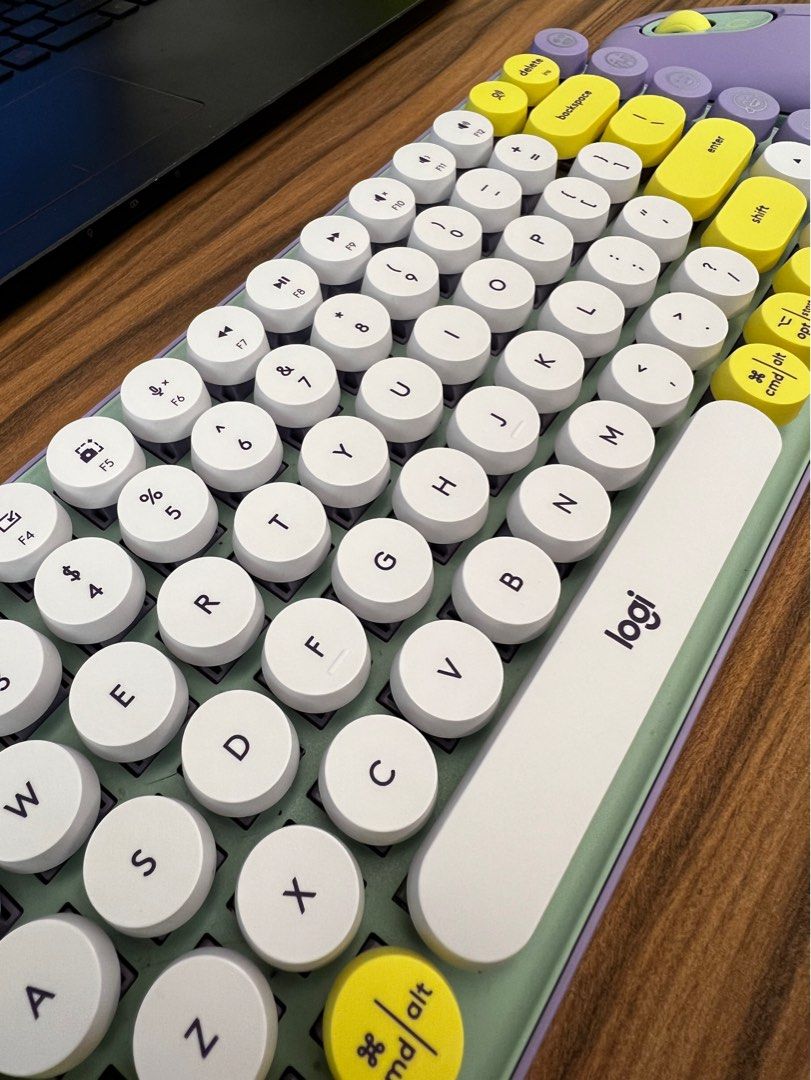 Logitech Pop Keys Emoji Keyboard Daydream Computers And Tech Parts And Accessories Computer