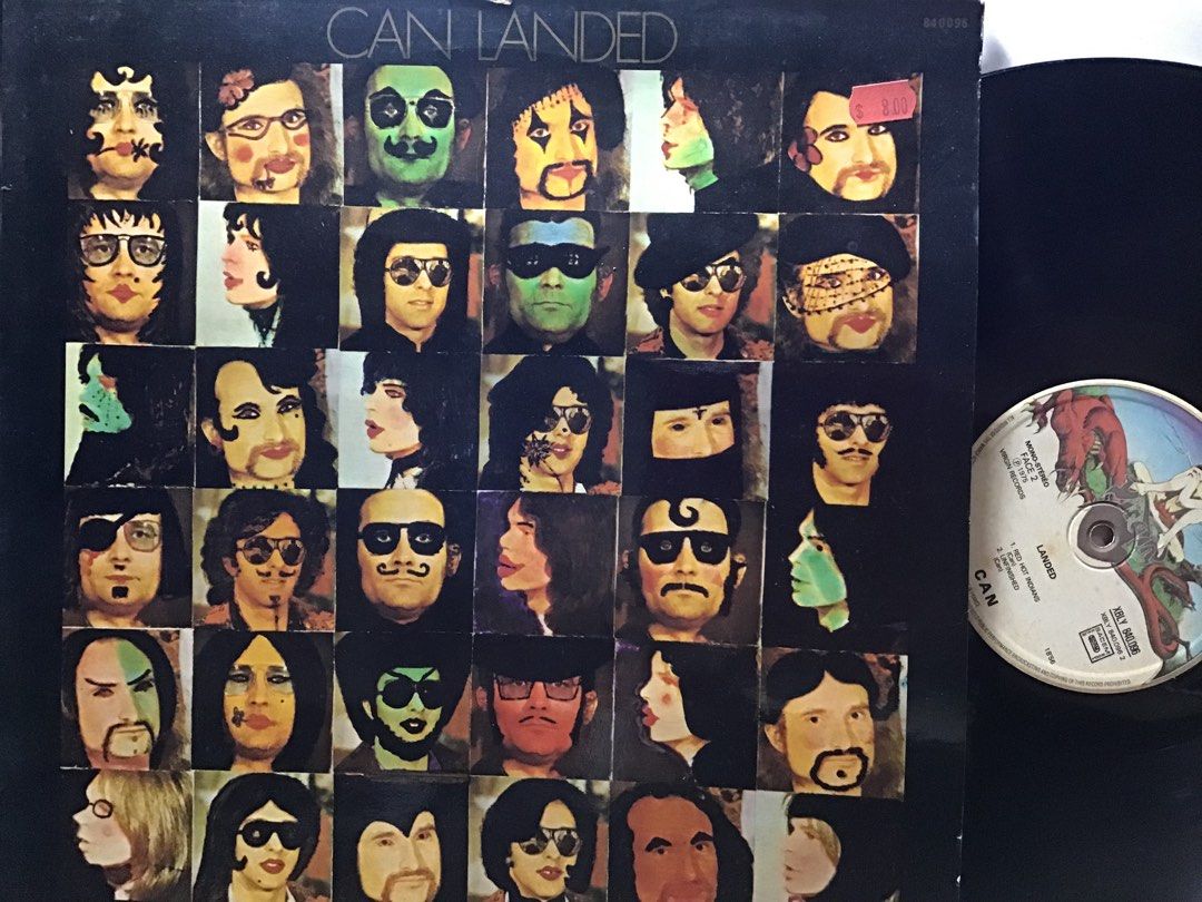 LP Can - Landed OOP VINYL RECORD Anubis Classic Prog Rock Piring Hitam ...