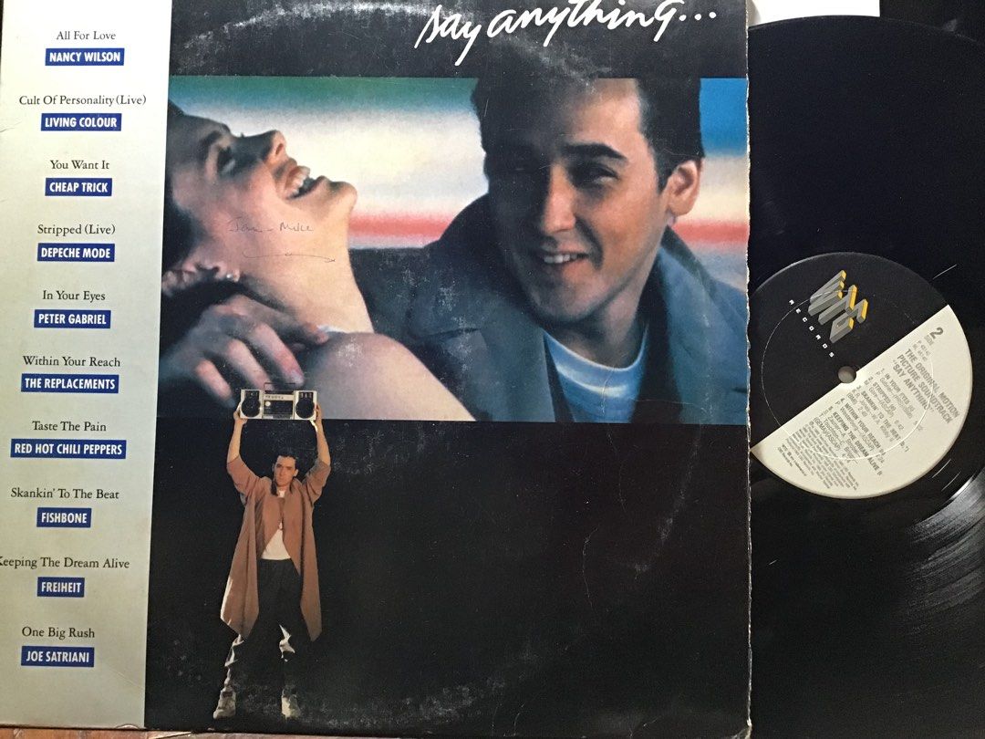 LP Say Anything OST - RHCP Joe Satriani Depeche Mode Replacements OOP ...