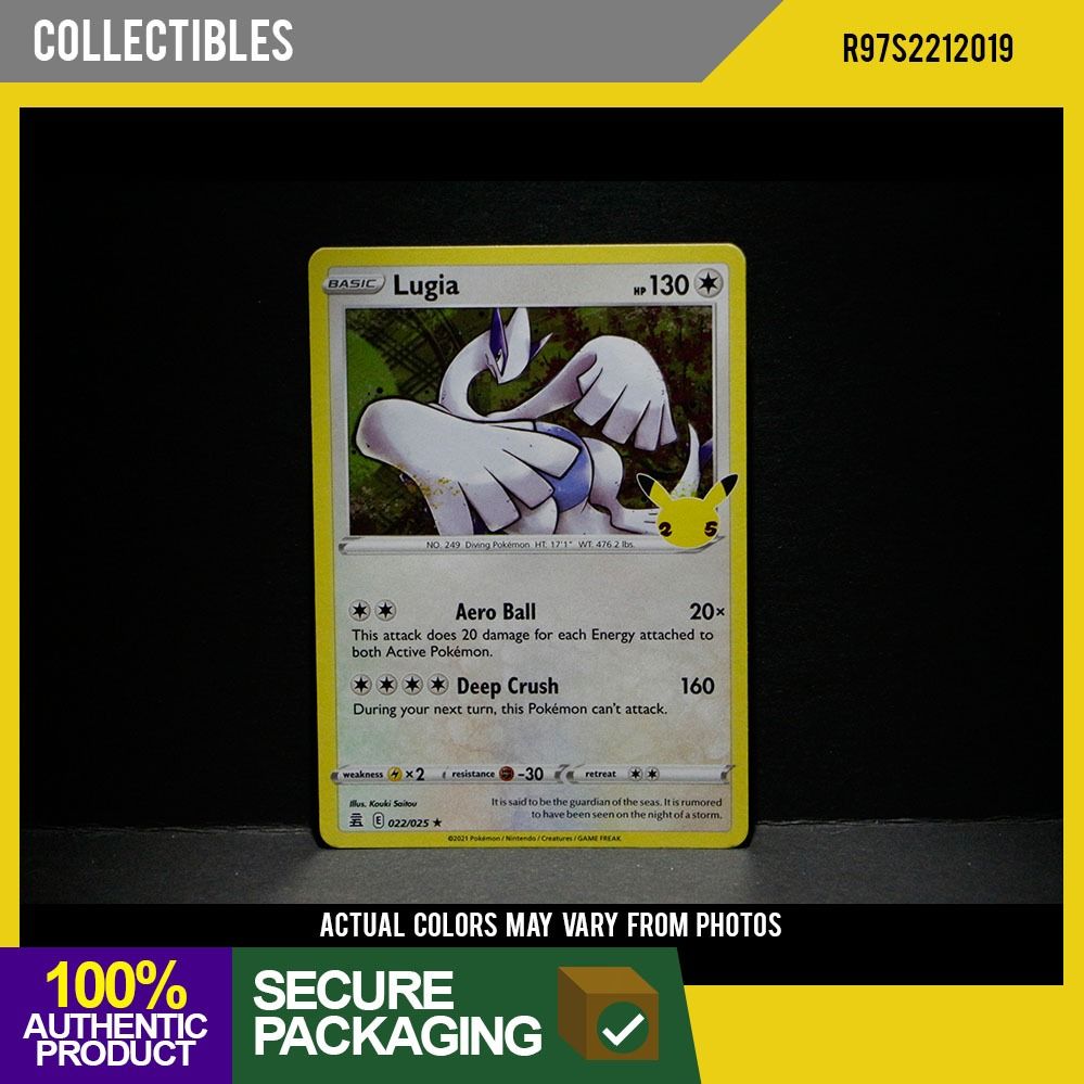 Lugia (Pokemon Trading Card Game [TCG] Celebrations 022/025) - New ...