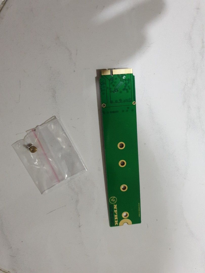 M.2 NGFF SATA SSD converter adapter card for 2012 macbook air A1465 ...