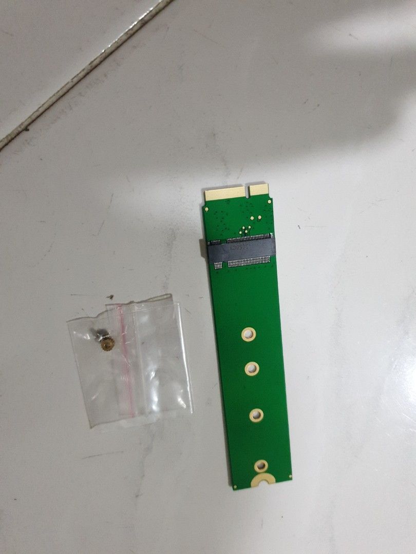 M.2 NGFF SATA SSD converter adapter card for 2012 macbook air A1465 ...