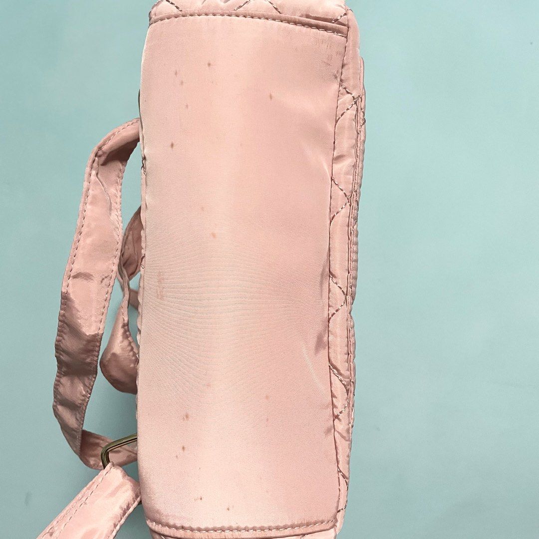 Marikai Puffy pink backpack bag pack light pastel korean ladies girly ...