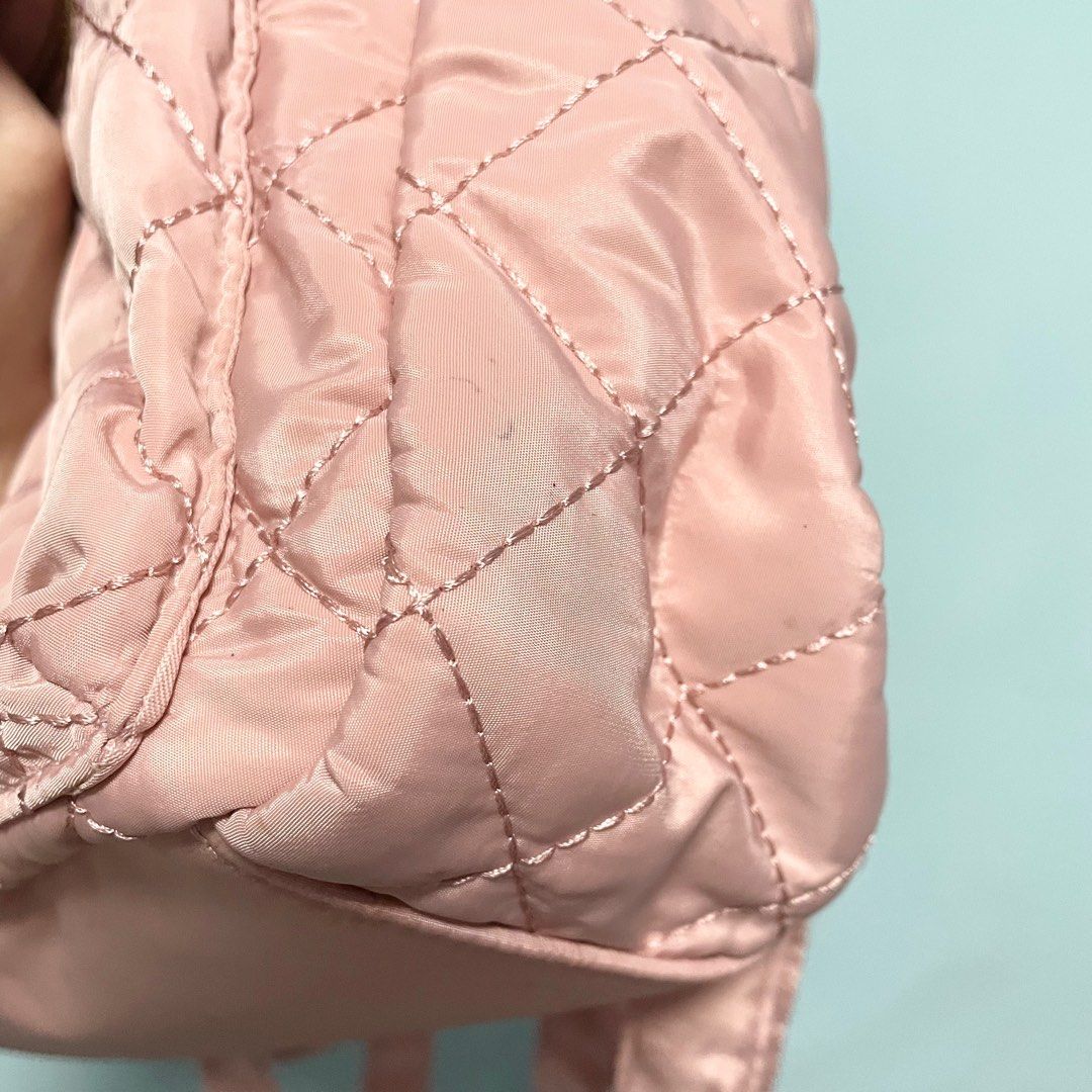 Marikai Puffy pink backpack bag pack light pastel korean ladies girly ...