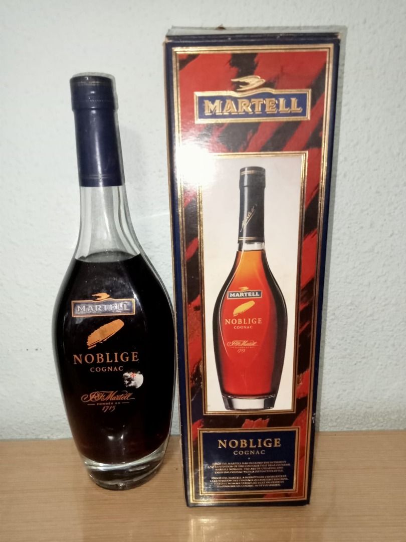 Martell Noblige Cognac, Food & Drinks, Alcoholic Beverages on Carousell