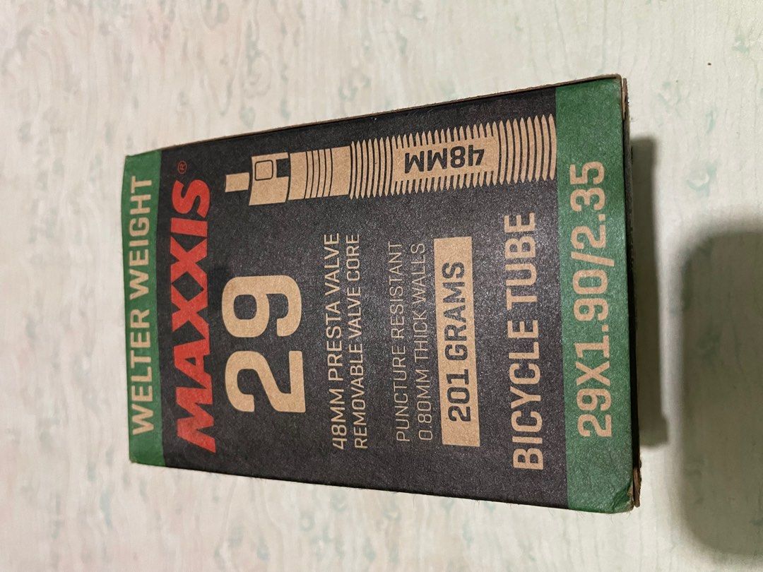MAXXIS 29er INNER TUBE, Sports Equipment, Bicycles & Parts, Parts ...