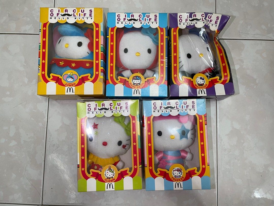 McD Hello Kitty - Circus of Life, Hobbies & Toys, Toys & Games on Carousell