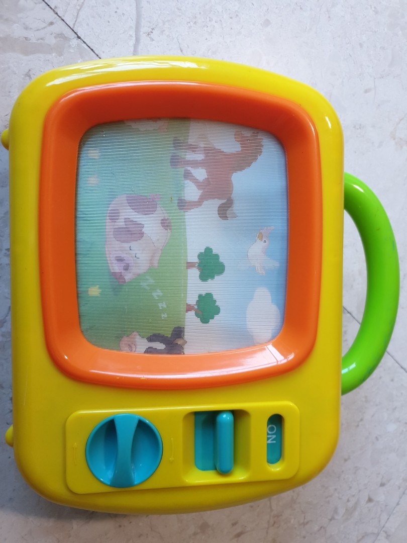 Mechanical Toy Television, Babies & Kids, Infant Playtime on Carousell