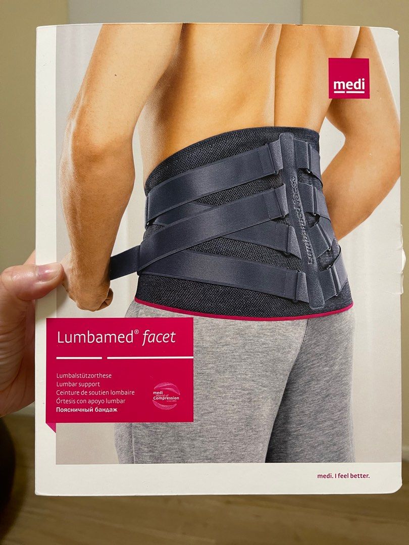 Medi Lumbamed Facet back spine brace support, Health & Nutrition ...