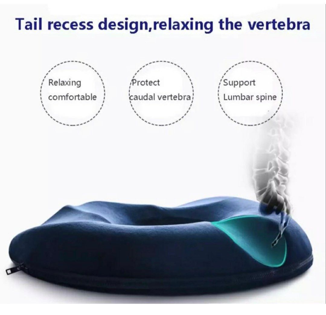 Memory Foam Donut Ring, Health & Nutrition, Assistive & Rehabilatory ...