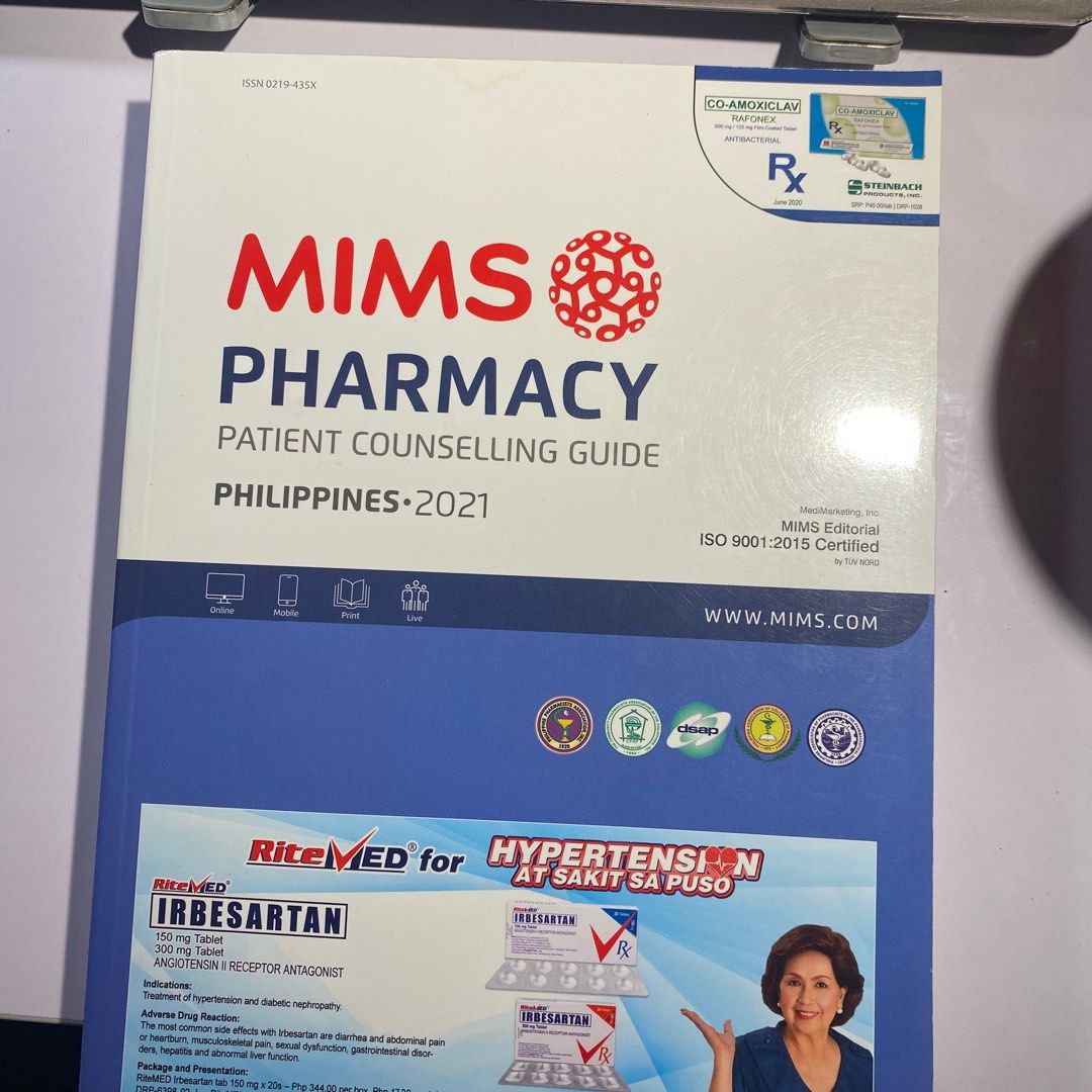 Mims Patient Counselling Guide 2021, Hobbies & Toys, Books & Magazines ...