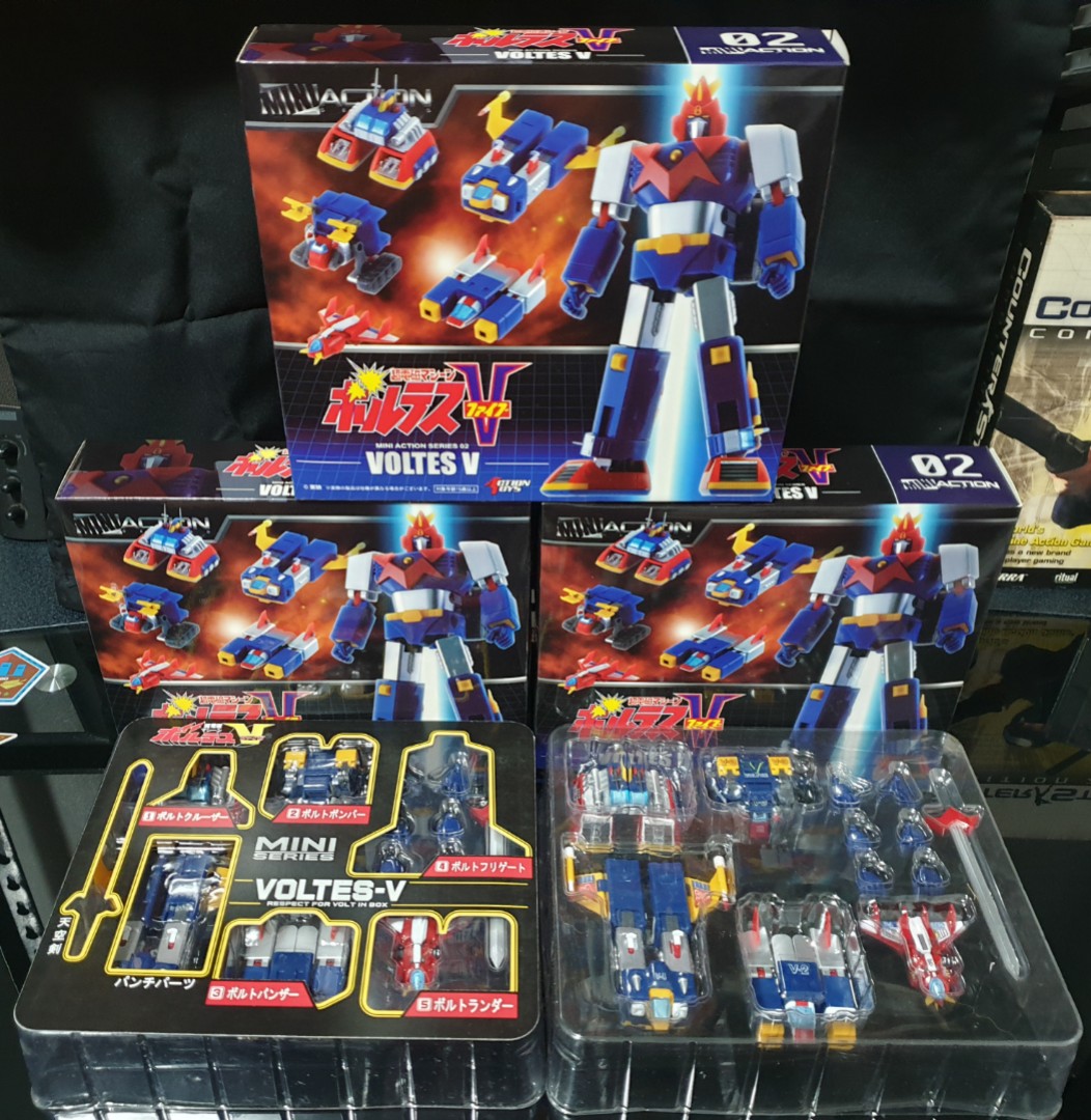 Mini Action Toys Voltes V 5 Daimos V5, Hobbies & Toys, Toys & Games on ...