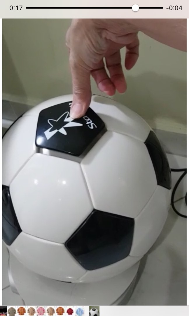 Mini soccer ball fridge, Furniture & Home Living, Kitchenware ...