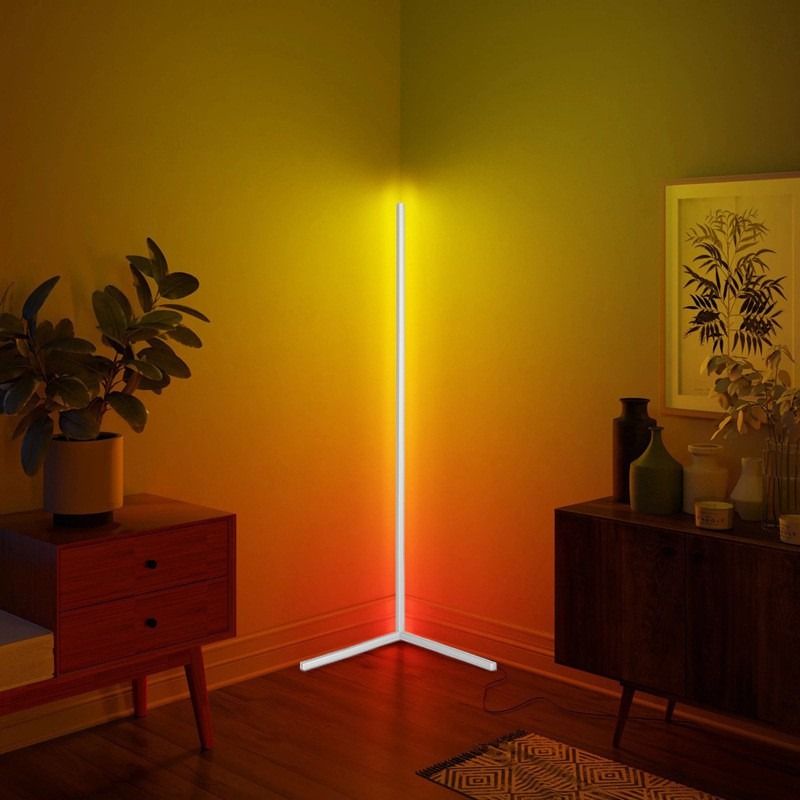 Minimalist Corner Light RGB Atmosphere Floor Lamp LED multi-color ...