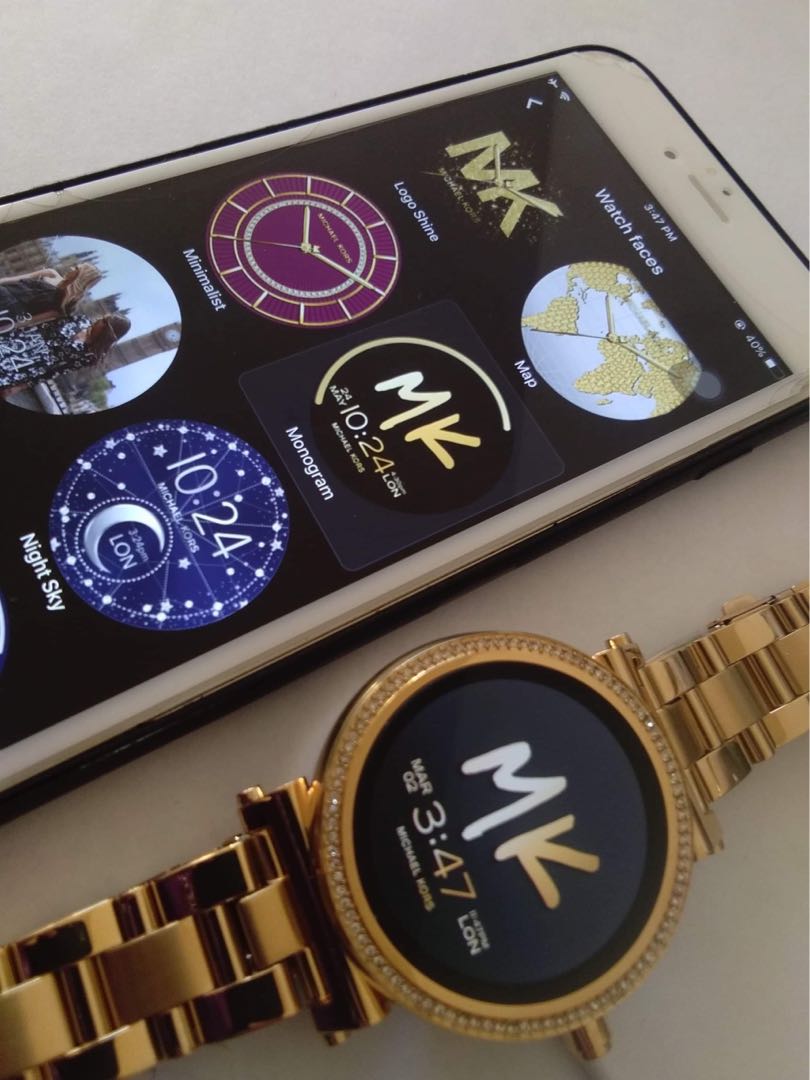 MK smartwatch (Michael Kors), Women's Fashion, Watches & Accessories ...