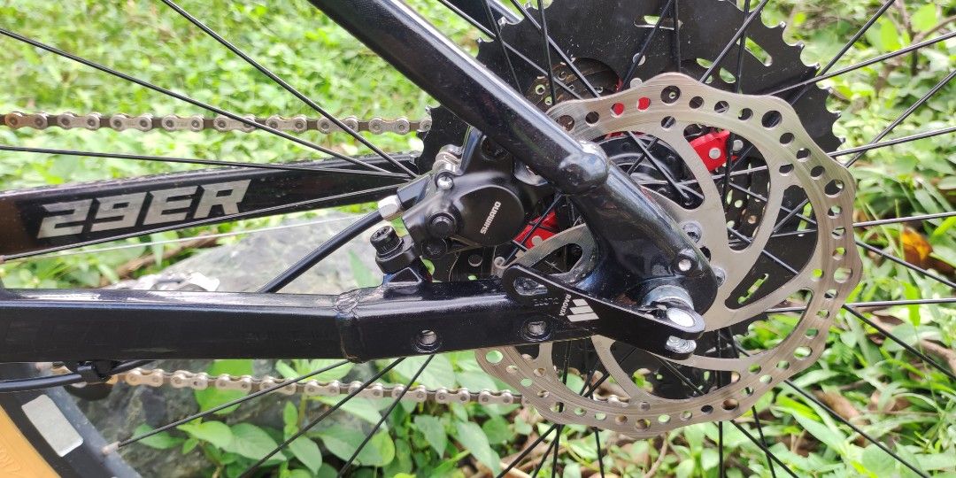 Mountainpeak Vulcan 29er 1x13 Speed, Shimano hydraulic brakeset with ...