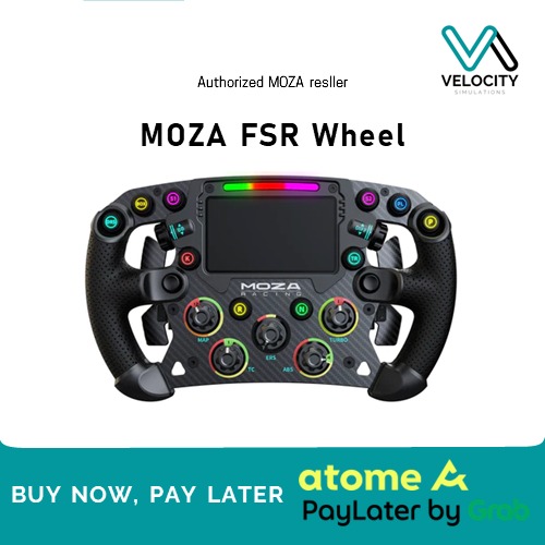 MOZA Racing FSR Formula Wheel, Video Gaming, Gaming Accessories ...