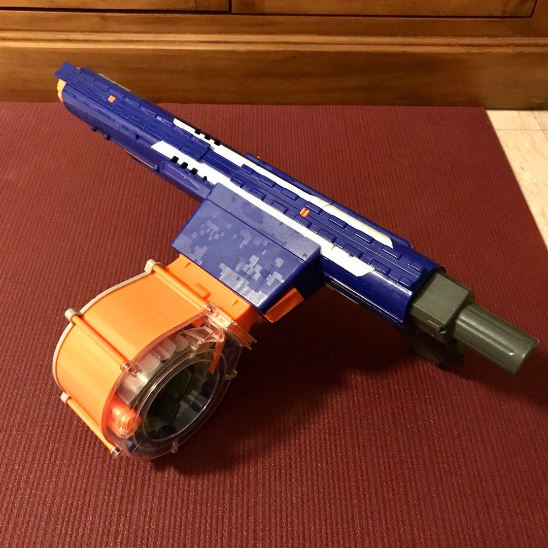 Nerf Gun Rampage Blaster, Hobbies & Toys, Toys & Games on Carousell