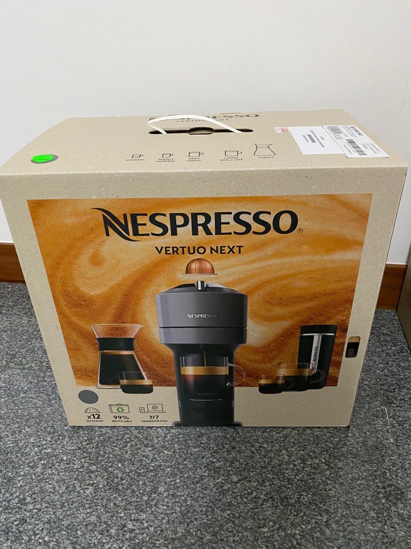 Nespresso Vertuo Next Grey, TV & Home Appliances, Kitchen Appliances ...