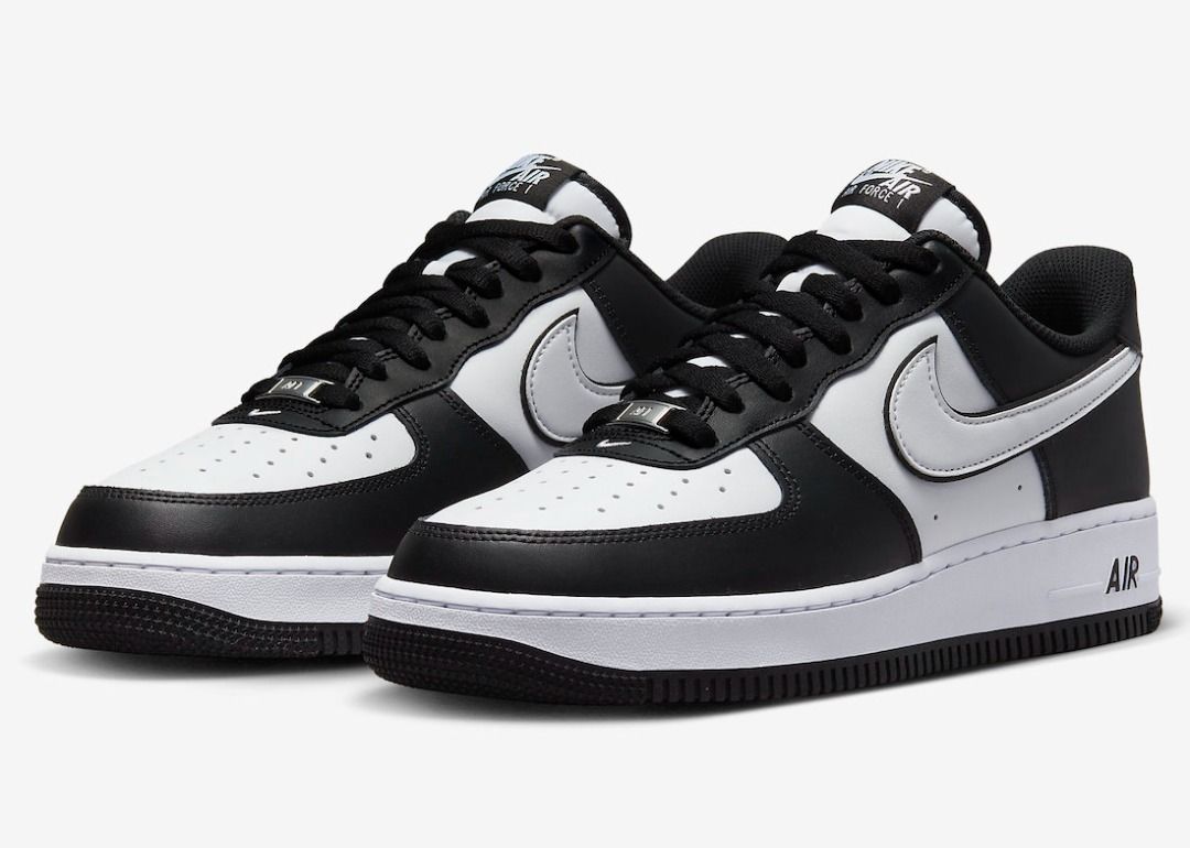 Nike Air Force 1 Low Black White "PANDA", Men's Fashion, Footwear ...