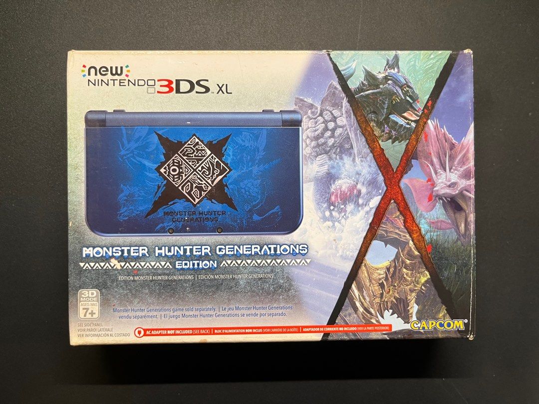 Nintendo NEW 3DS XL LL (COMPLETE MONSTER HUNTER COLLECTION SERIES ...
