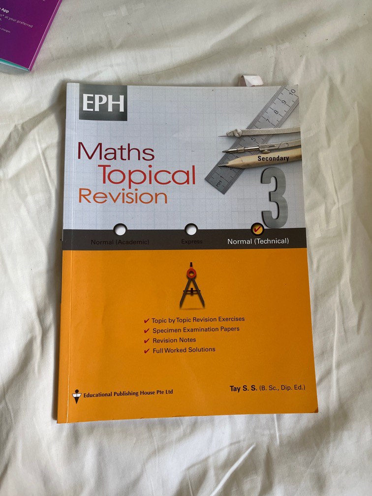 Normal technical math secondary 3, Hobbies & Toys, Books & Magazines, Assessment Books on Carousell