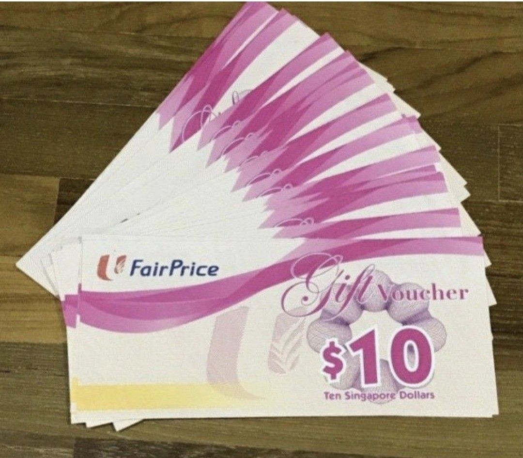 NTUC Fairprice Voucher, Tickets & Vouchers, Vouchers on Carousell