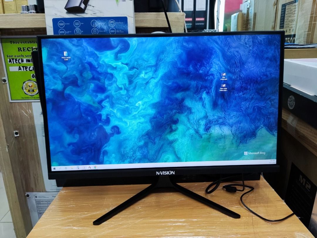 Nvision EG24S1 165Hz Running Speed Specially configured for Games Flat ...