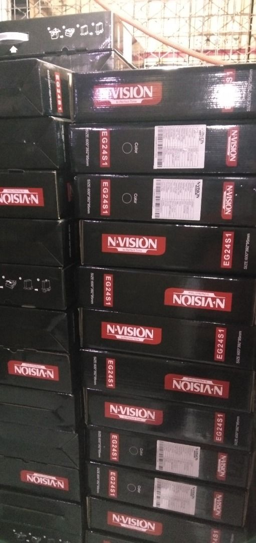 Nvision EG24S1 165Hz Running Speed Specially configured for Games Flat ...