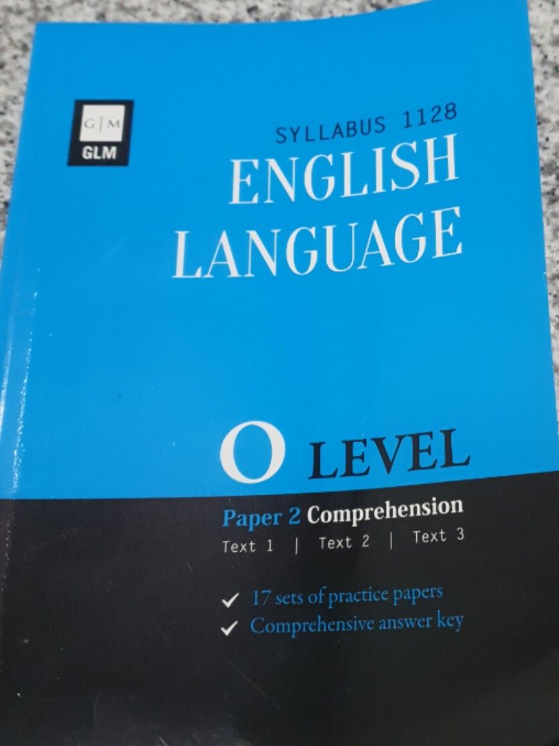 O-Level express english practice papers, Hobbies & Toys, Books ...