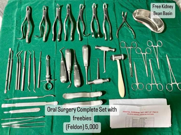 Oral Surgery Set - Feldon, Health & Nutrition, Medical Supplies & Tools ...