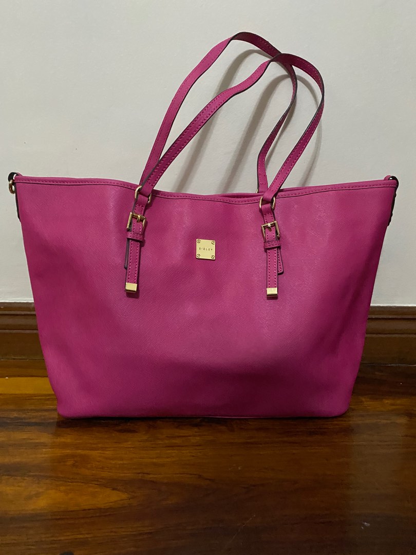 Original Sisley Fuschia Pink Tote bag, Women's Fashion, Bags & Wallets ...